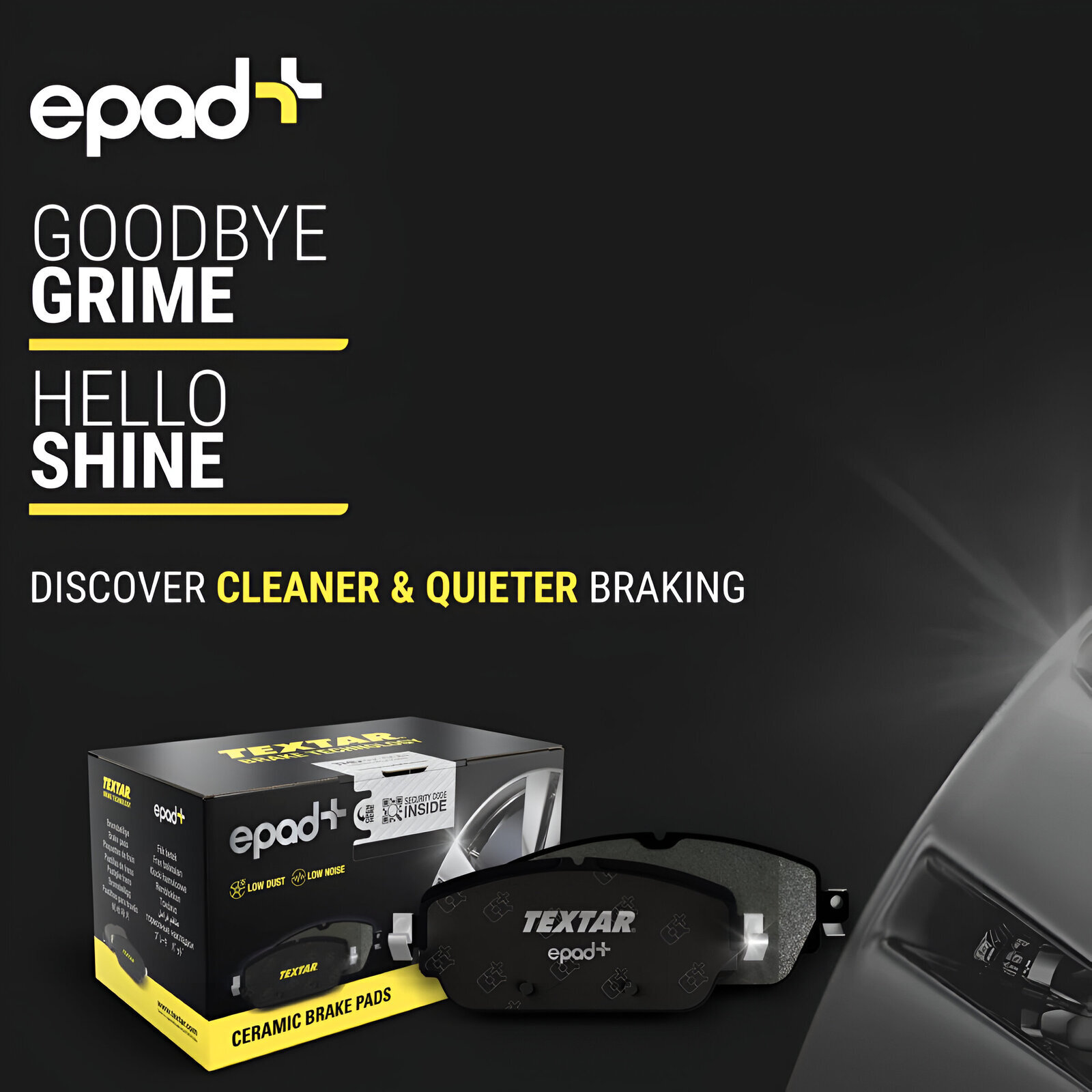 TEXTAR Ceramic Rear Brake Pads - 2355402CP