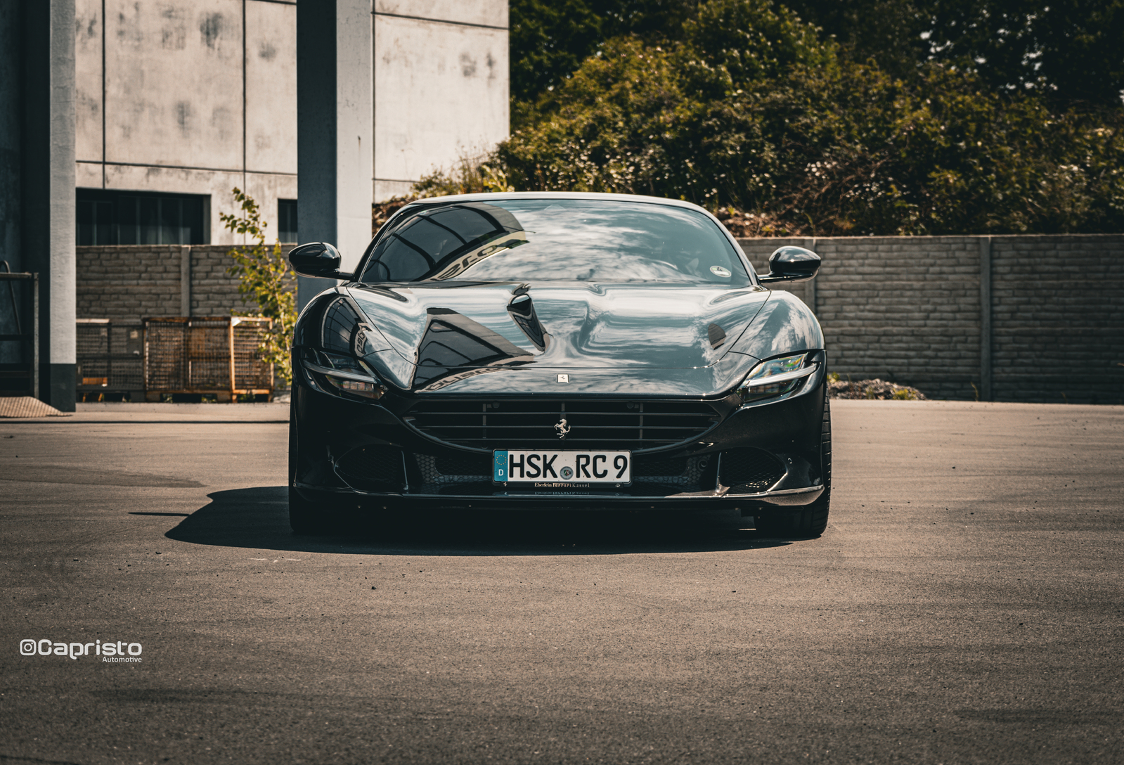 Capristo Carbon Fibre Front Bumper for Ferrari Roma - 03FE13010001