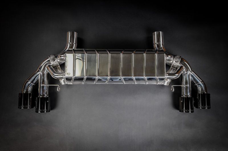 BMW M5 CS (F90) Capristo Cat-back Exhaust system to suit OEM actuators ...